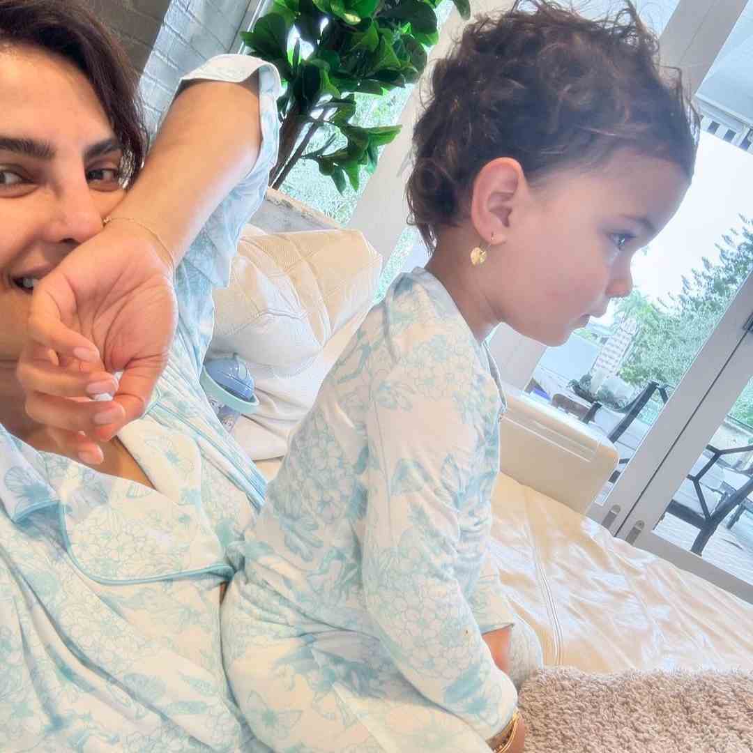 Adorable Selfie: Priyanka Chopra Shares Sweet Moment With Daughter Malti Marie
